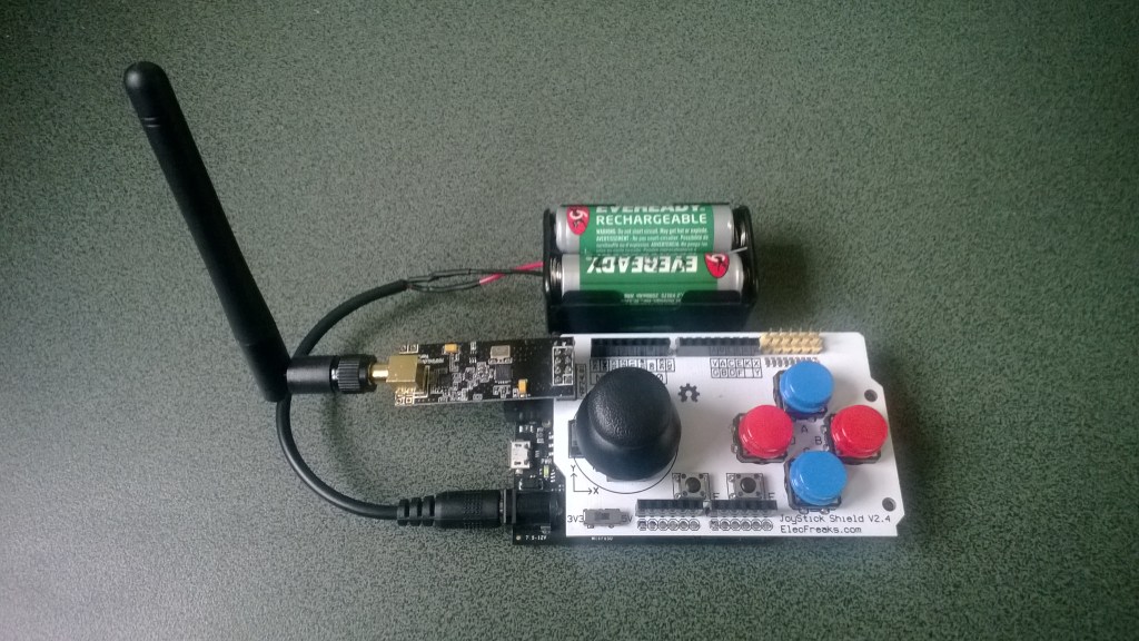 Elecfreaks Joystick and nRF24L01 shield | devMobile's blog