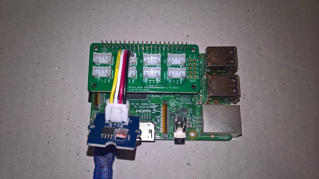 Grove Base Hat for Raspberry PI Zero Windows 10 IoT Core | devMobile's blog