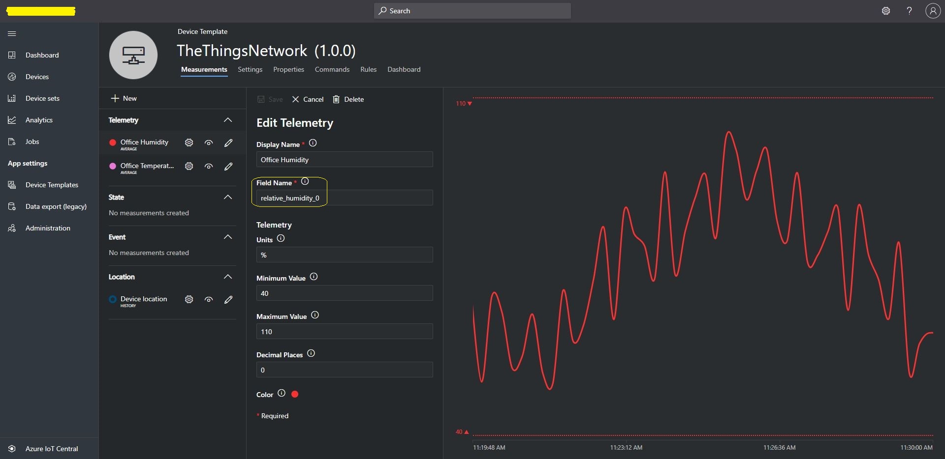 The Things Network HTTP Azure IoT Central Integration | devMobile's blog