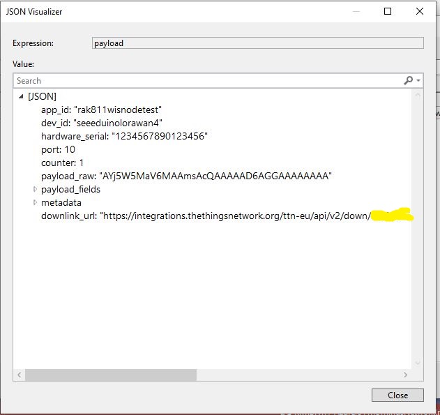 The Things Network HTTP Integration Part9 | devMobile's blog