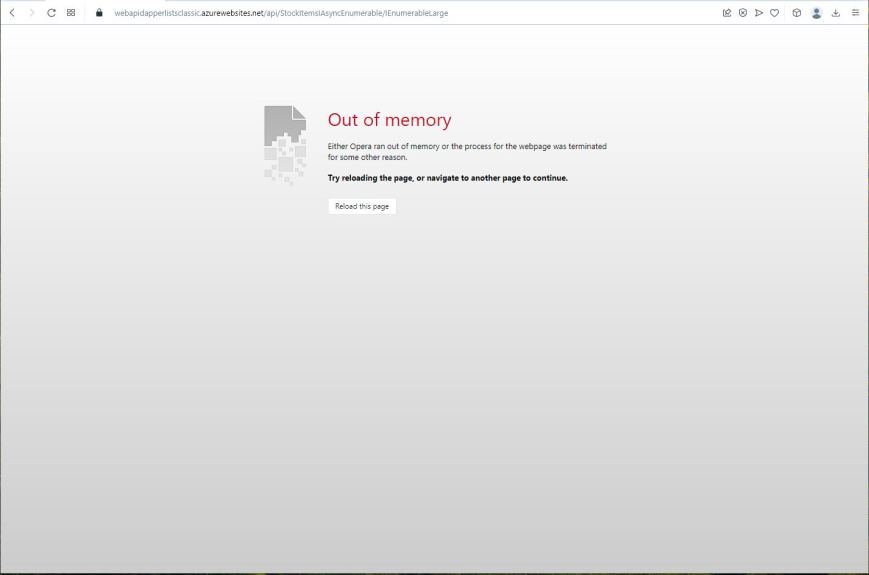.NET Core web API + Dapper – Asynchronicity Revisited | devMobile's blog